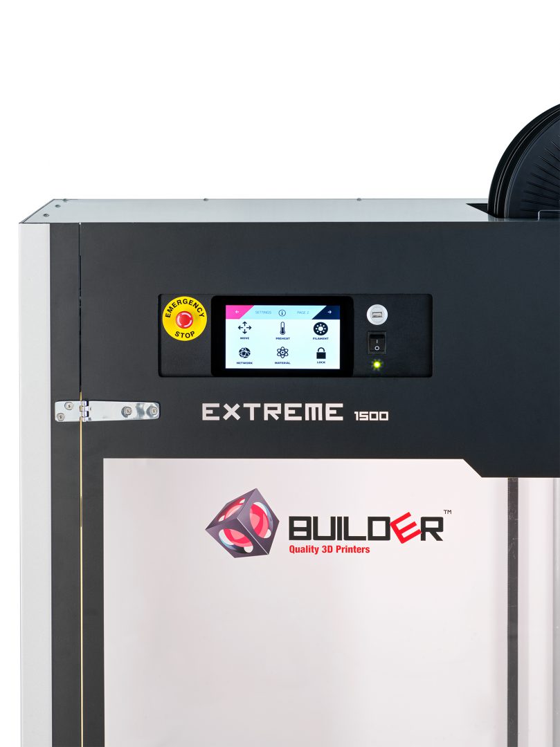 Builder Extreme 1500 PRO - Large Scale 3D printing - XL 3D Printing